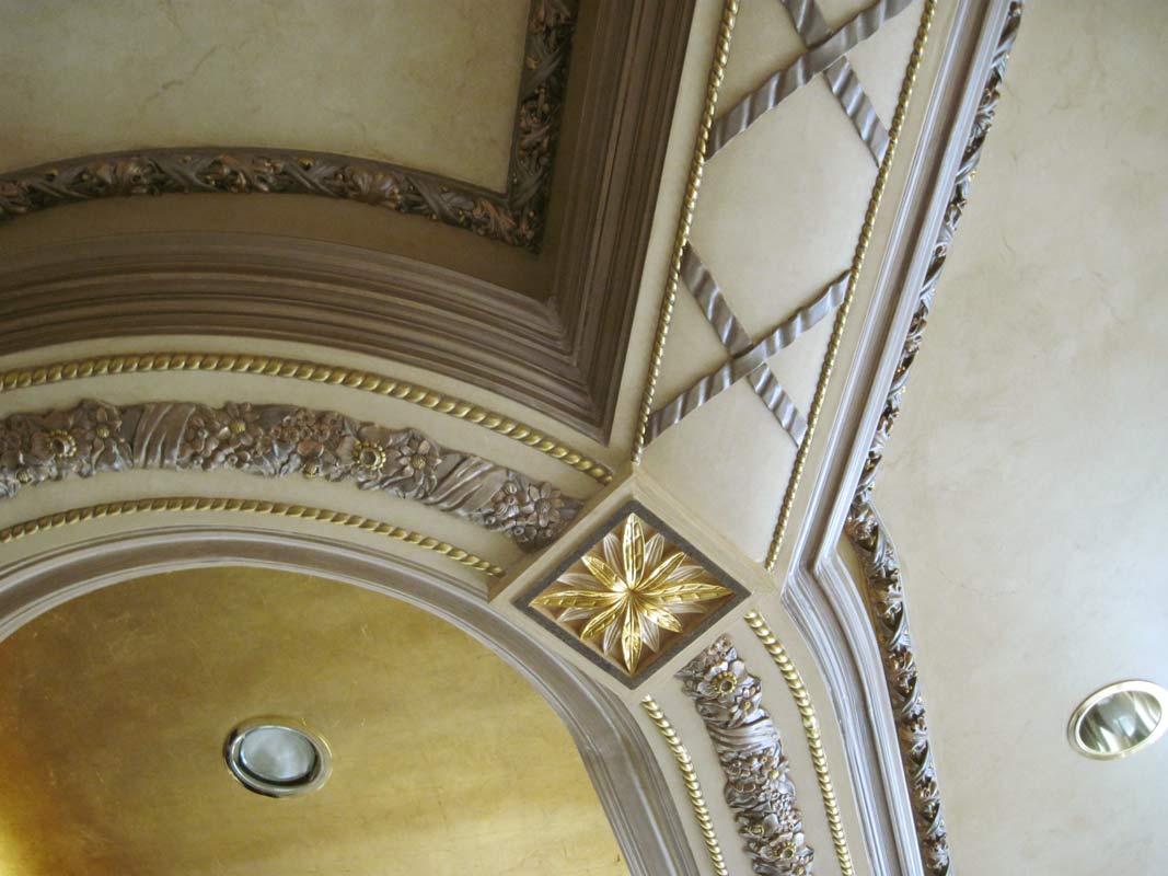 Ornamental Ceiling - Sam's Custom Interior Finish