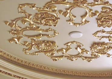 Ornamental Ceiling - Sam's Custom Interior Finish