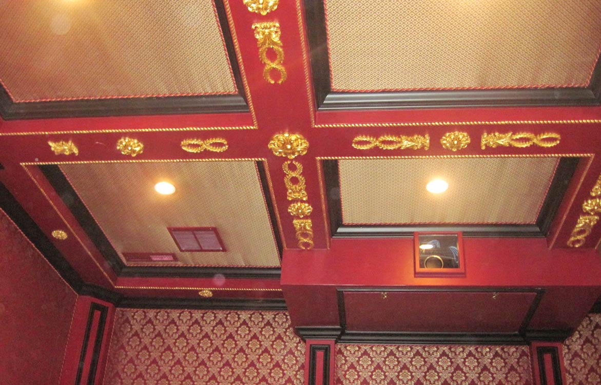 Ornamental Ceiling - Sam's Custom Interior Finish