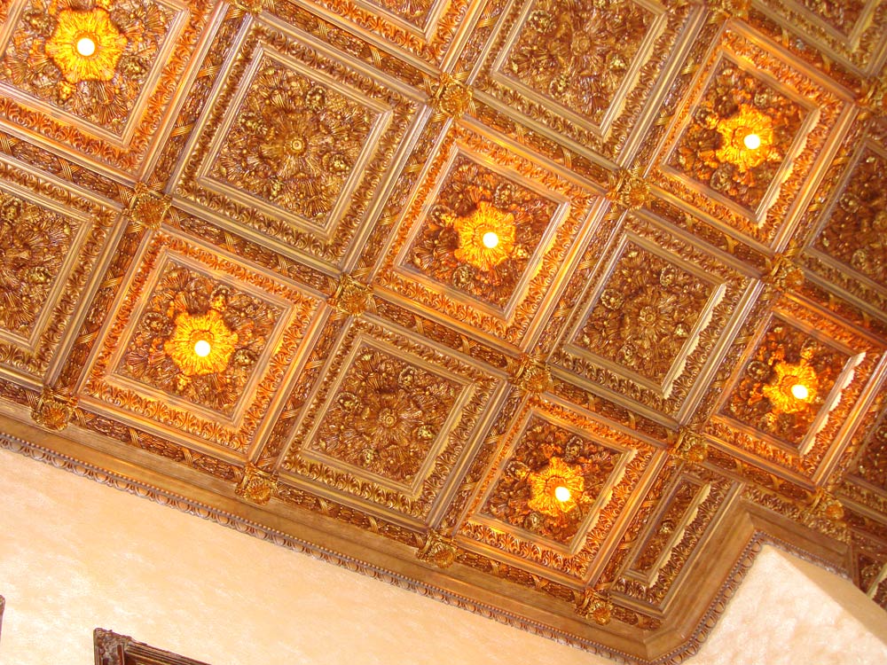 Ornamental Ceiling - Sam's Custom Interior Finish